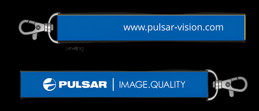 PULSAR KEYCHAIN WITH CARABINER (BLACK) – Kaizen Tactical